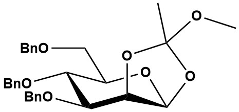 3,4,6-Tri-O-benzyl-1,2-O-(1-methoxyethylidene)-β-D-mannopyranose - ChemPep