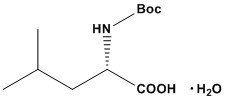 | Boc-Leu-OH•H2O
