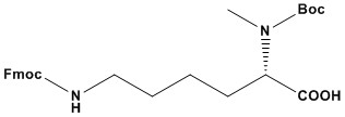 Boc-N-Me-Lys(Fmoc)-OH - ChemPep