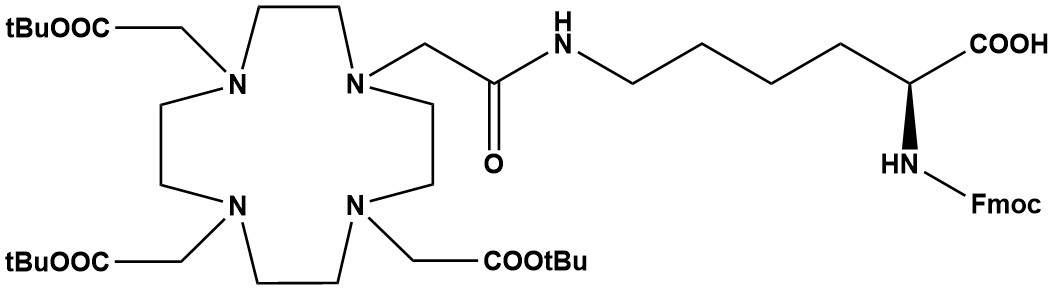 Fmoc-L-Lys-mono-amide-DOTA-tris(t-Bu ester) - ChemPep