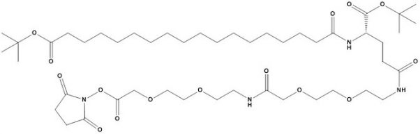 1662688-20-1 | Fmoc-L-Lys[Oct-(OtBu)-Glu-(OtBu)-AEEA-AEEA]-OH