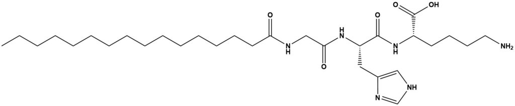 147732-56-7 Palmitoyl Tripeptide-1 Pal-Gly-His-Lys Pal-GHK; Palmitoyl ...